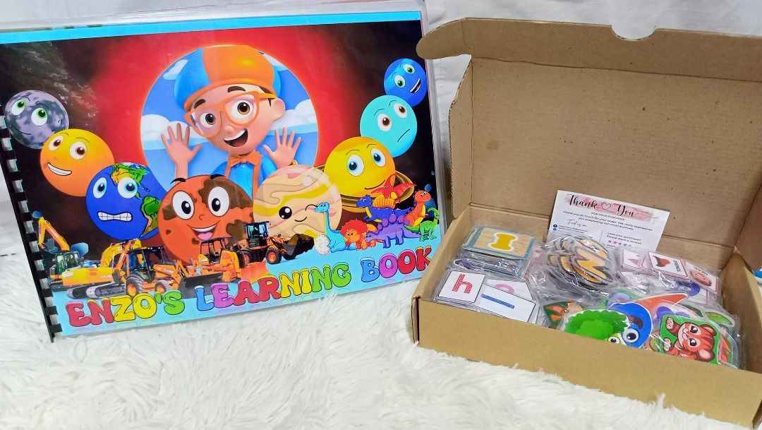 BUSY BOOK LEARNING ACTIVITIES FOR TODDLERS, PRE-SCHOOL AND KINDERGARTEN ...