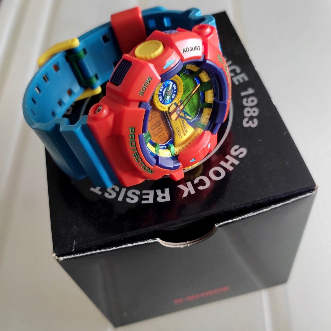 CASIO G-Shock GA400-4ADR, Dragon Ball Z, Analog-Digital, Hyper Colors, Rare gshock ga-400 (Signs ...
