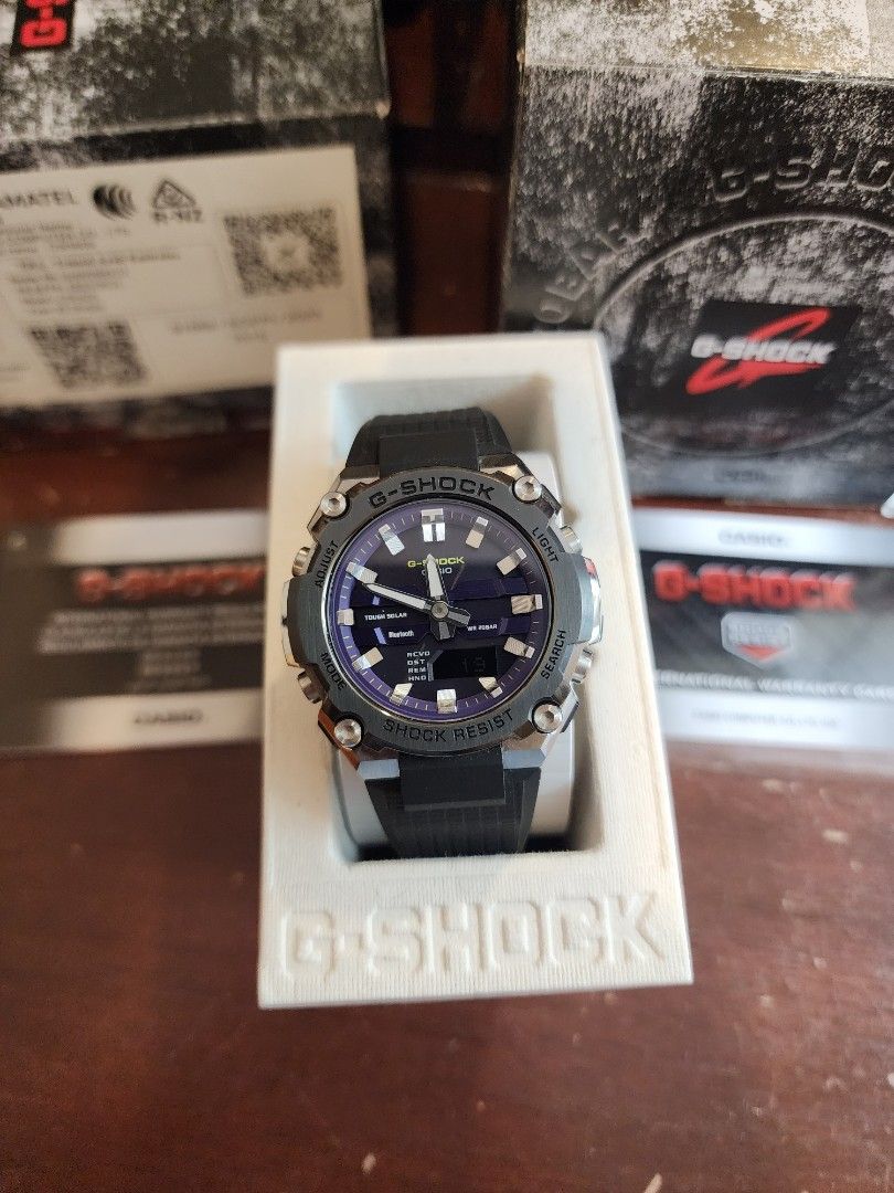 Casio Gshock G-STEEL GST-B600 Series GST-B600A-1A6, Men's Fashion ...