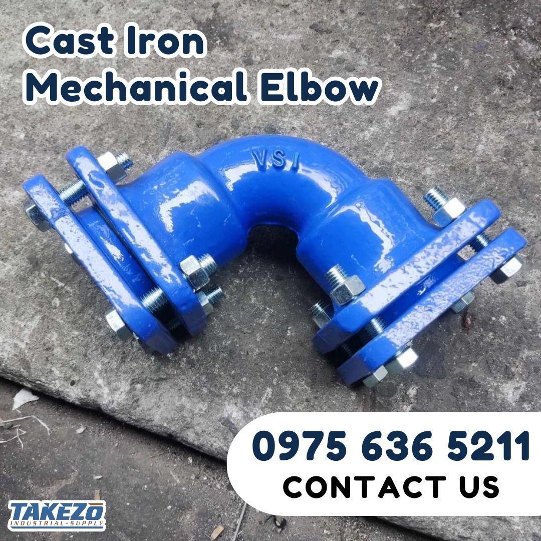 CAST IRON MECHANICAL ELBOW, Commercial & Industrial, Construction Tools ...