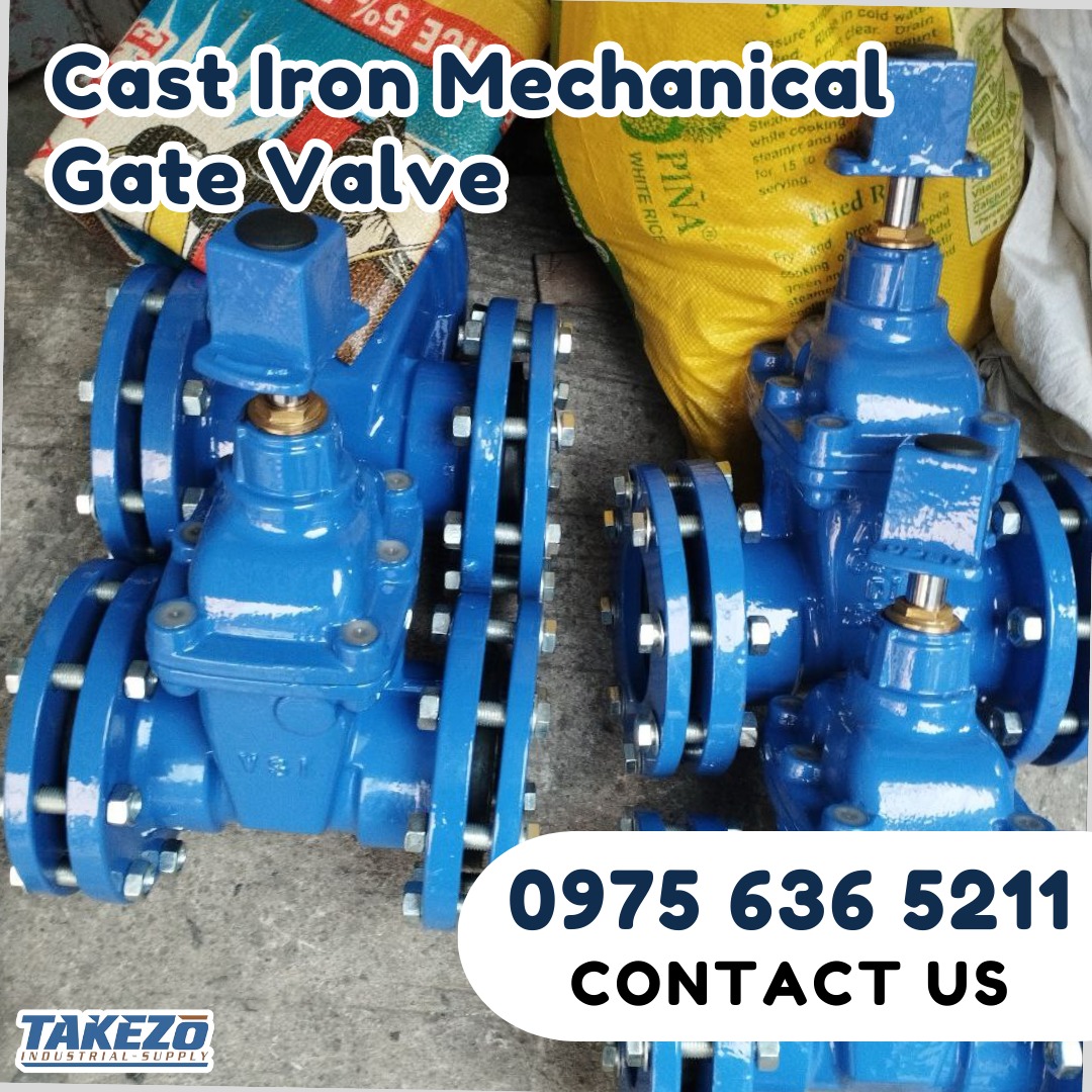 CAST IRON MECHANICAL GATE VALVE, Commercial & Industrial, Construction Tools & Equipment on ...