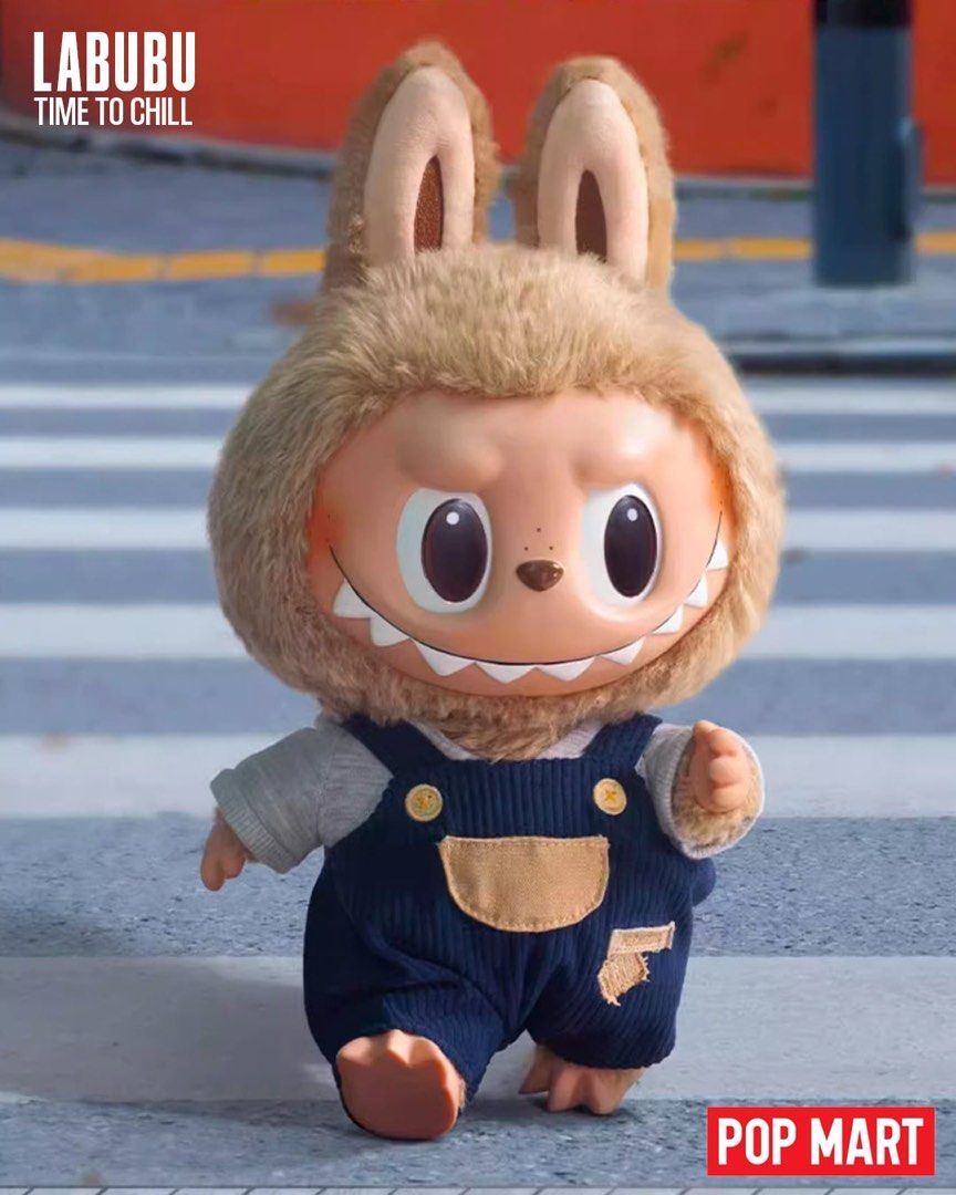 (Cheapest) Pop Mart Labubu Time to Chill Vinyl Plush, Hobbies & Toys ...