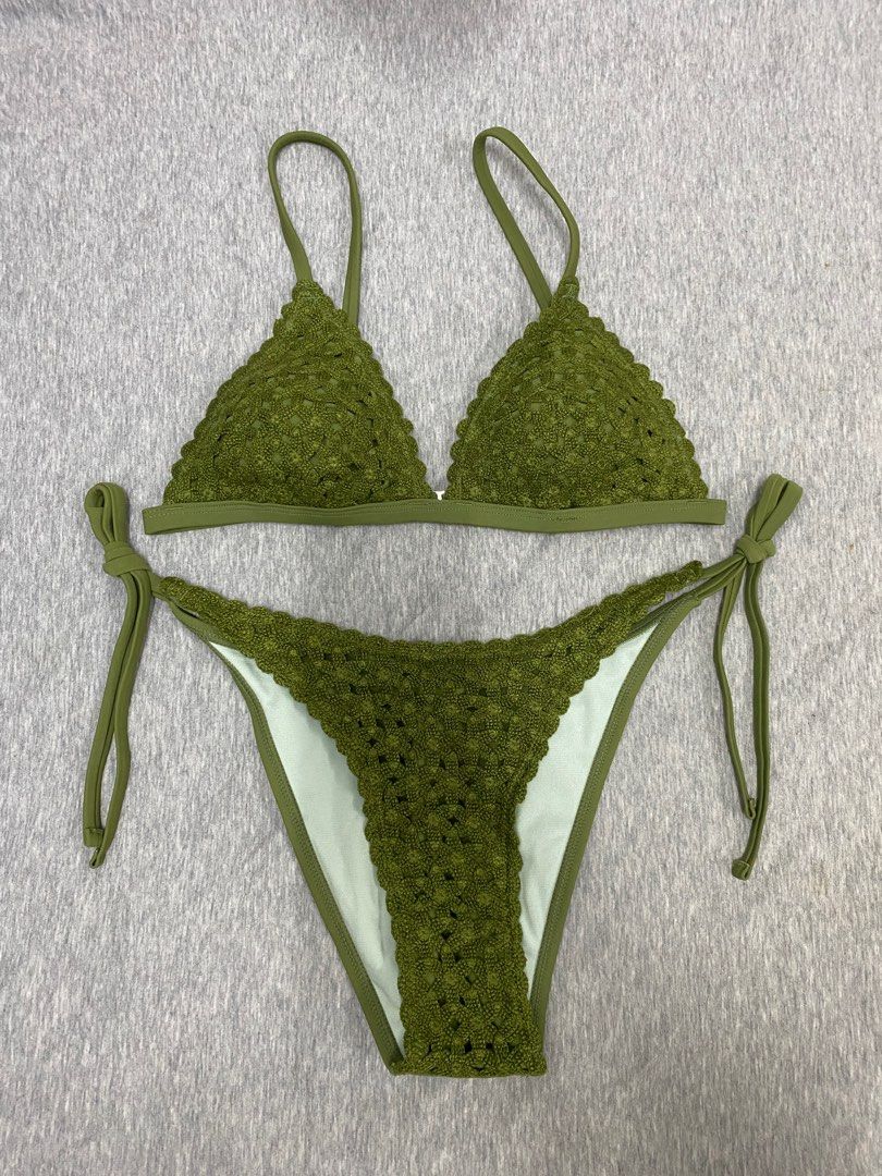 Cupshe bikini Slight defect S1, Women's Fashion, Swimwear, Bikinis ...