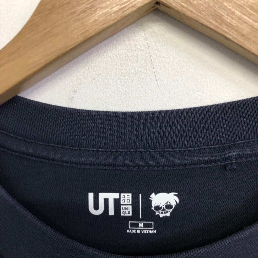 Detective Conan X Uniqlo Anime Shirt, Men's Fashion, Tops & Sets ...