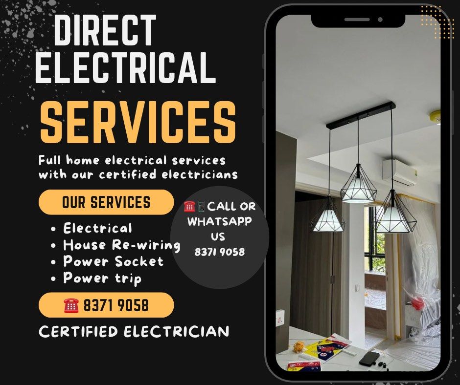 Direct Electrical services /Best pricing/Direct efficient electrical ...