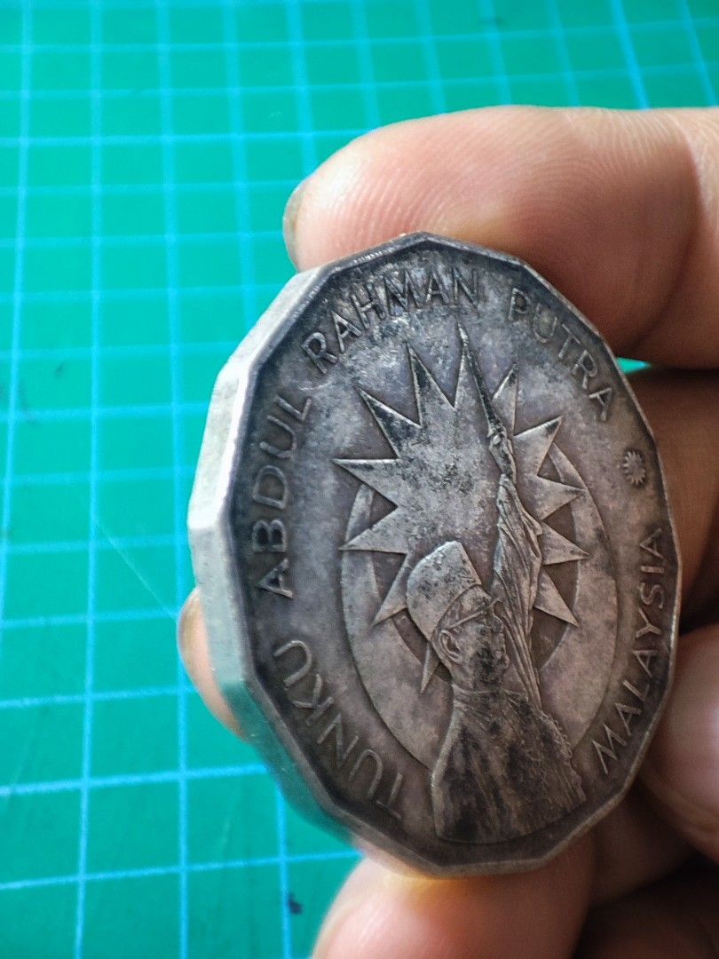 Duit Syiling Peringkatan Perak Rm25 Sempena Sambutan 25 Tahun Merdeka ...