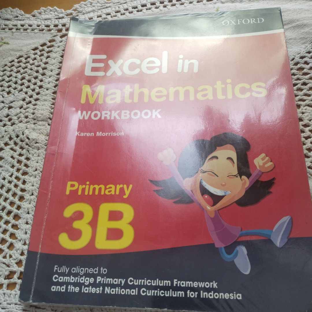 Excel in mathematics 3b workbook, Buku & Alat Tulis, Buku di Carousell