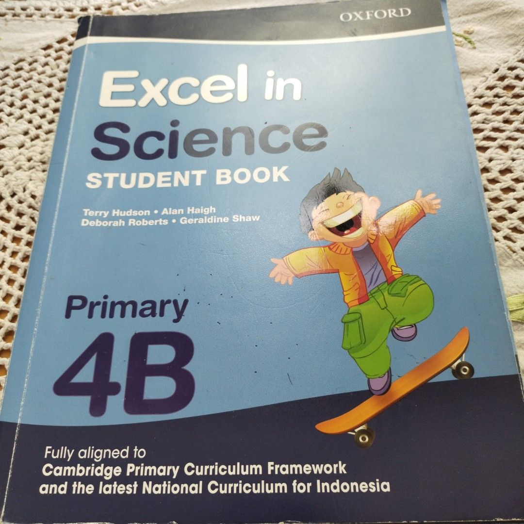 Excel in science 4b student book, Buku & Alat Tulis, Buku di Carousell
