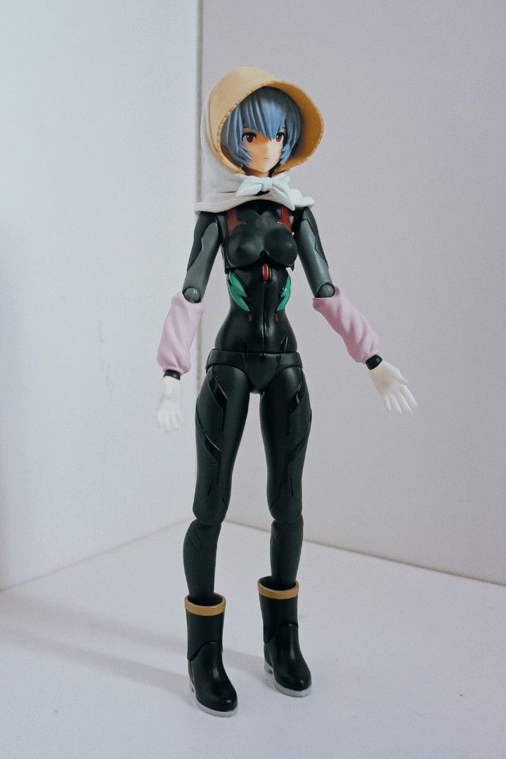 Figma EVA Evangelion 新世紀福音戰士 真希波 1/12 & Kaiyodo Rei Ayanami 海洋堂 綾波麗 連盒蛋, 興趣及遊戲, 玩具 & 遊戲類 - Carousell