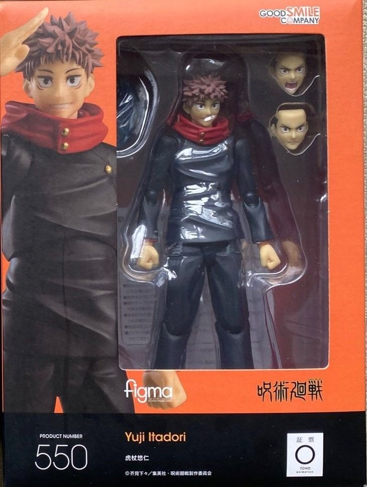 figma [Jujutsu Kaisen] 550 Yuji Itadori, Hobbies & Toys, Toys & Games ...