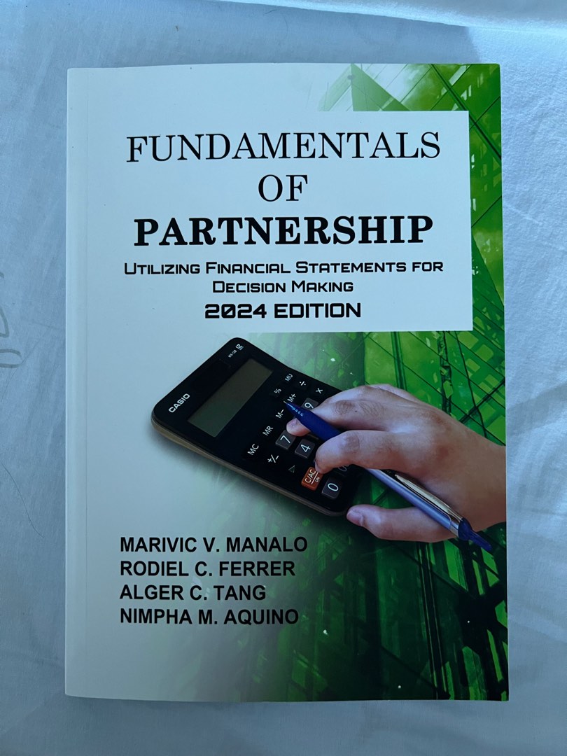 Fundamentals of Partnership accounting book, Hobbies & Toys, Books ...