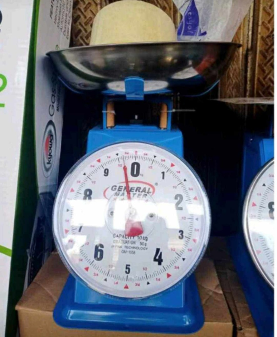 General Master Analog Scale 10kg, Health & Nutrition, Health Monitors ...