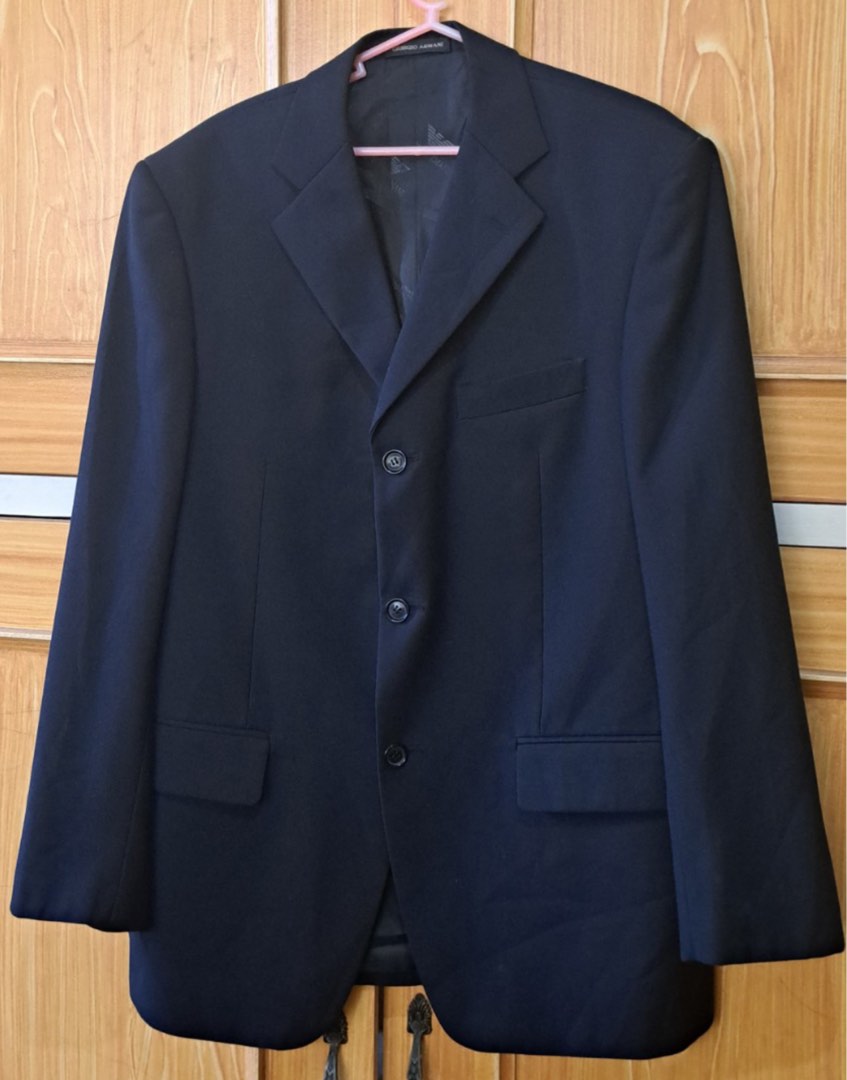 Giorgio Armani Le Collezioni Suit, Men's Fashion, Coats, Jackets and ...