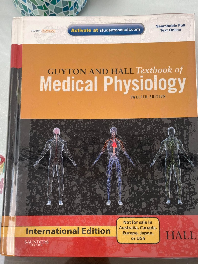 Guyton and Hall Textbook of Medical Physiology 12th Edition, Hobbies ...