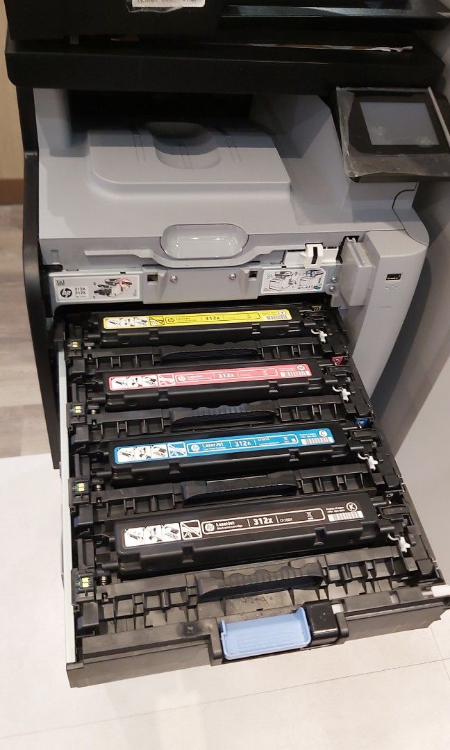 Hp color laser printer LaserJet Pro MFP M476dw duplex 4 in 1 彩色鐳射打印 fax ...