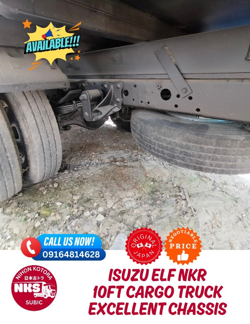Isuzu ELF NKR 10FT Cargo Dropside Original Japan Surplus Truck, Special ...