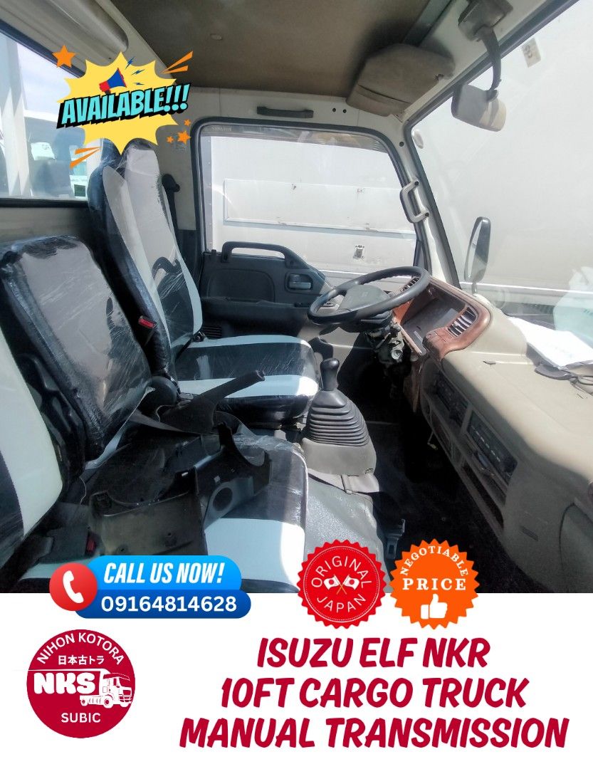 Isuzu ELF NKR 10FT Cargo Dropside Original Japan Surplus Truck, Special ...