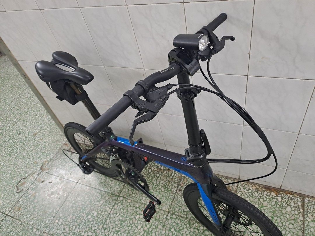 Java x1 carbon 碳架 變色龍 摺合單車 16吋 18S, 運動產品, 單車及配件, 單車 - Carousell