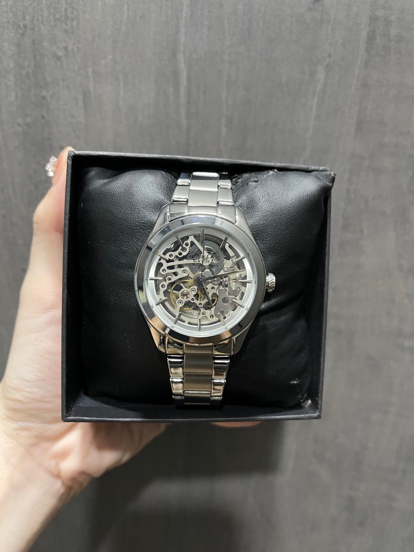 Kenneth Cole mechanical watch, Luxury, Watches on Carousell