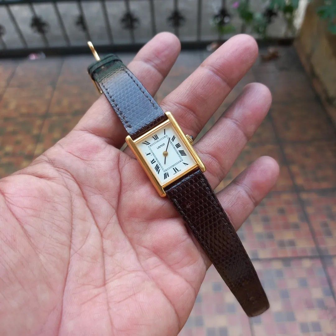 Lanco Tank vintage seiko omega bulova cartier mido rado, Fesyen Pria ...