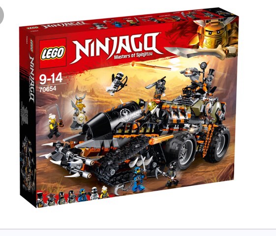 LEGO Ninjago Hunted Dieselnaut 70654, Hobbies & Toys, Toys & Games on ...
