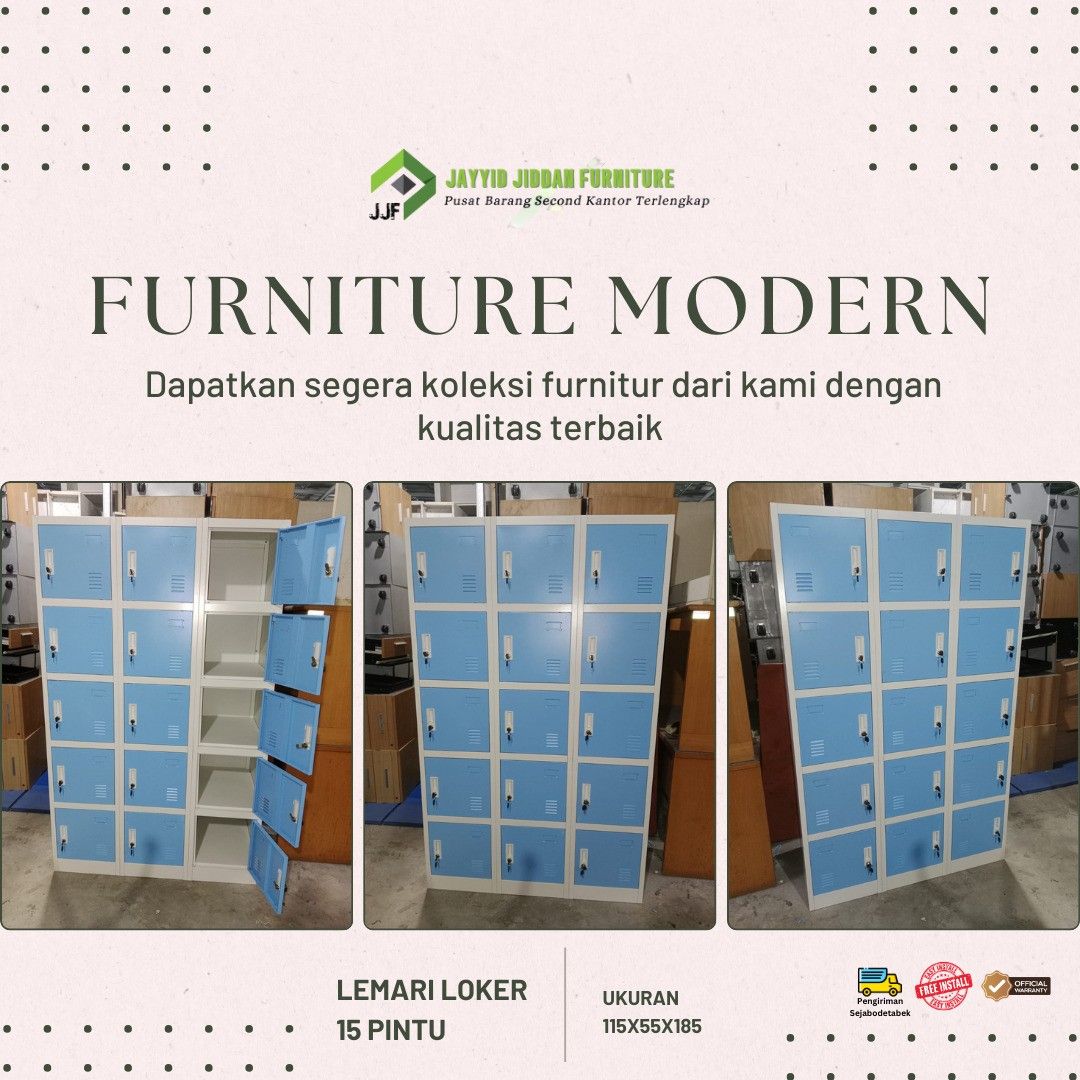 Lemari loker besi, Perabotan Rumah di Carousell