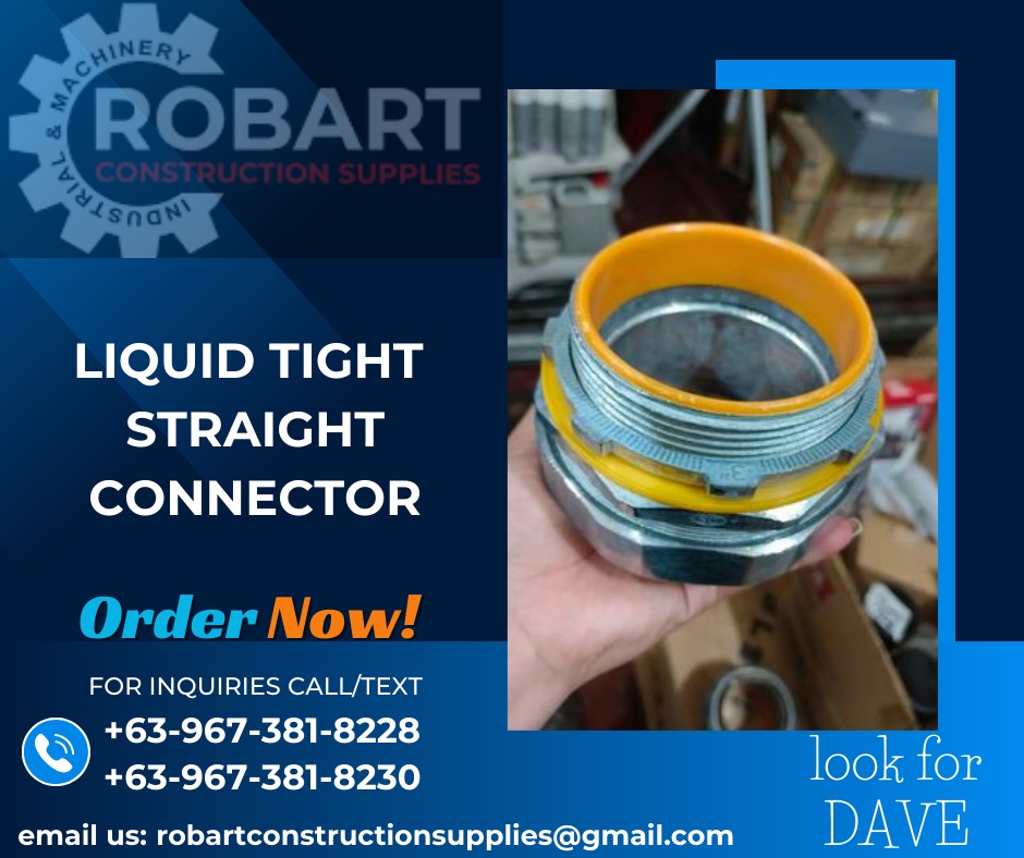LIQUID TIGHT STRAIGHT CONNECTOR, Commercial & Industrial, Construction ...