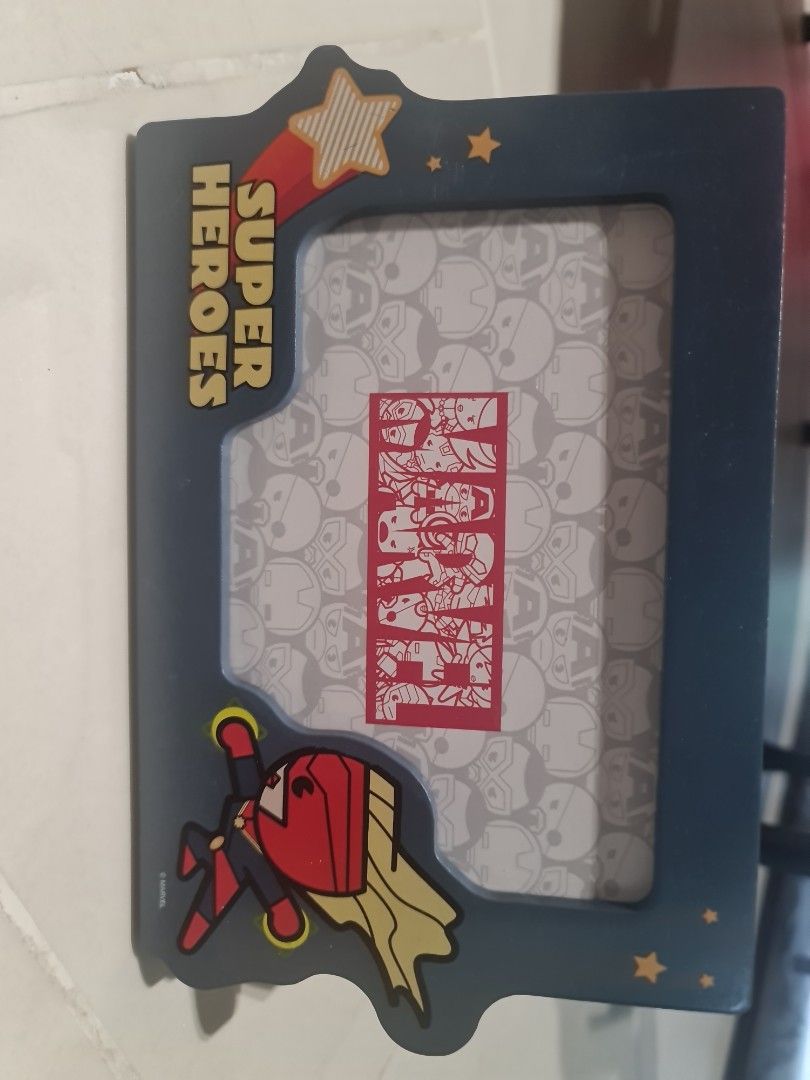 2 Marvel super heroes frame, Hobbies & Toys, Stationery & Craft, Other ...