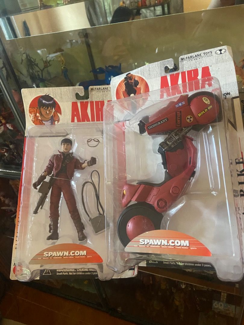 McFarlane Akira and motorcycle set, Hobbies & Toys, Memorabilia ...