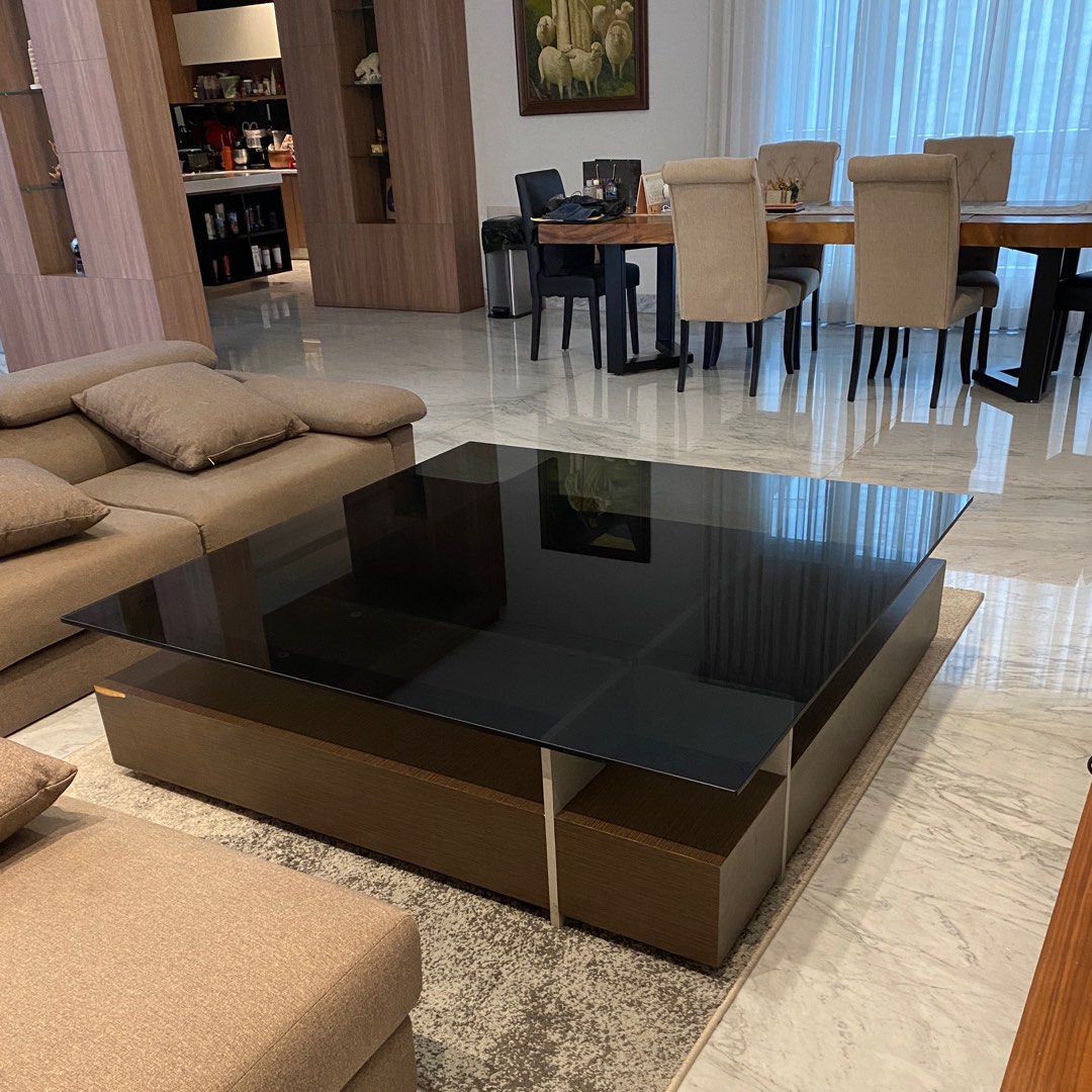 Meja Tamu Informa Living Room Family Table Besar Kaca Original ...