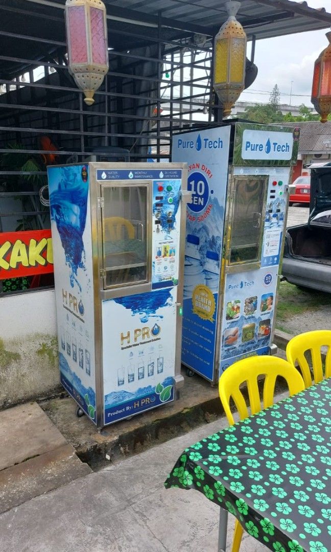 Mesin Tapis Air Layan Diri Stainless Steel (2 unit), Everything Else ...