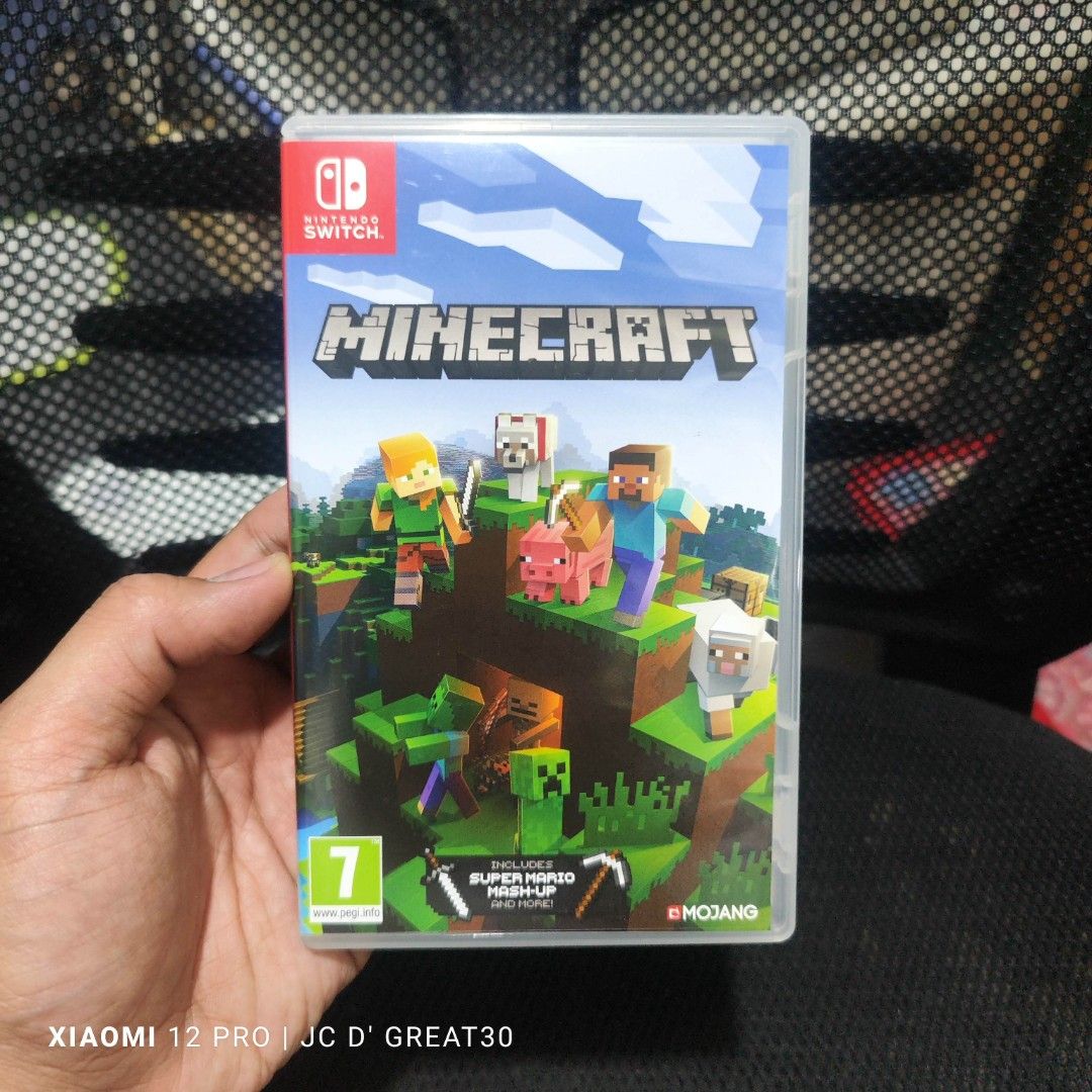 Minecraft Switch Game, Video Gaming, Video Games, Nintendo on Carousell
