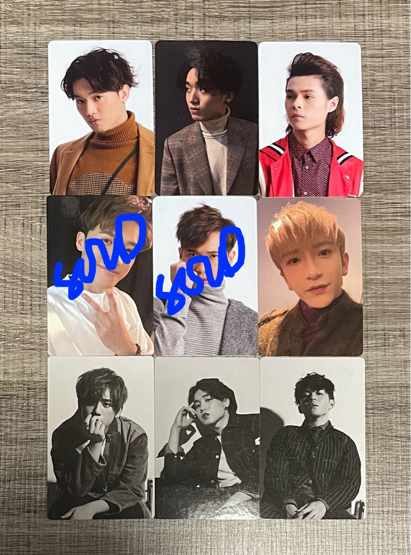 包郵‼️Mirror 一兩週年緣份小卡 - 姜濤 Keung To / Anson Lo / Edan / Ian / Jer / Tiger / Stanley , 興趣及遊戲, 收藏品及 ...