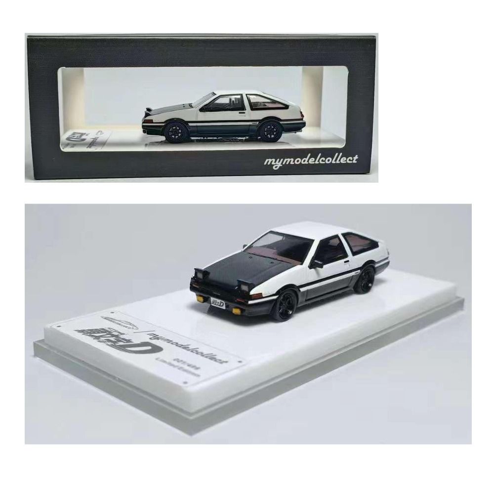 Model Collect 1/64 Scale Initial D Sprinter Trueno AE86 Fujiwara Carbon ...