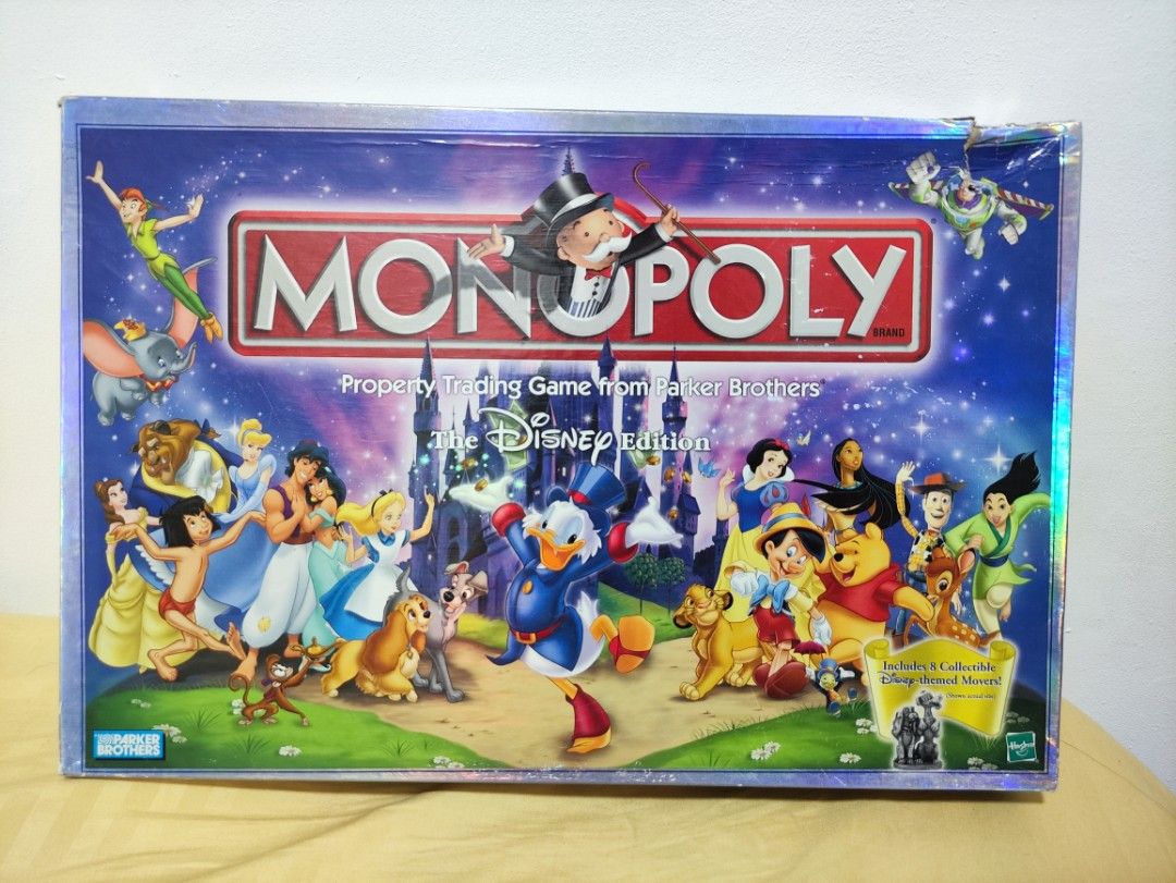 Monopoly Disney Edition, Hobbies & Toys, Toys & Games on Carousell