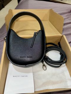 Nazifi Nasri Coquette Abalone Grey, Luxury, Bags & Wallets on Carousell