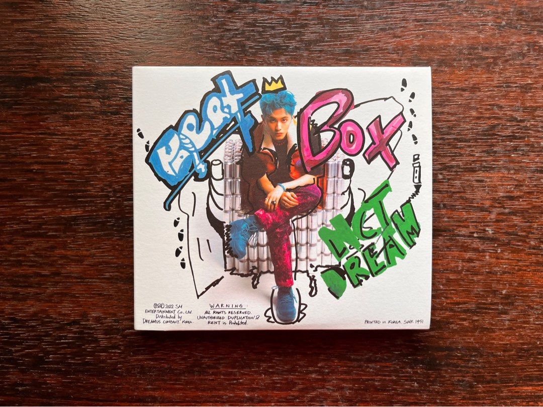 NCT Dream BEATBOX jewel case Mark ver., Hobbies & Toys, Music & Media ...