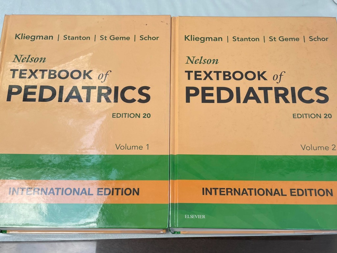 Nelson Textbook of Pediatrics 20th Edition Volume 1 & 2, Hobbies & Toys ...