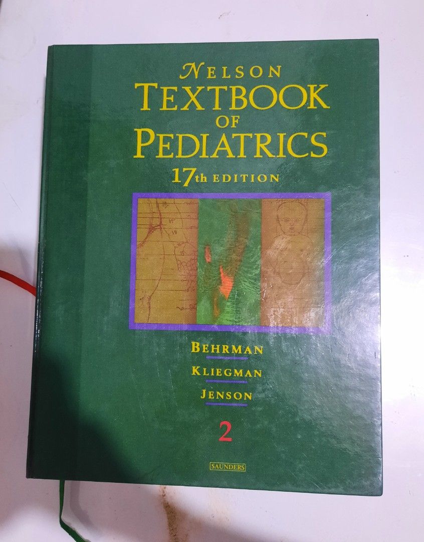 Nelson Textbook Of Pediatrics 17e Kliegman Edisi 3 Second. Nelson ...