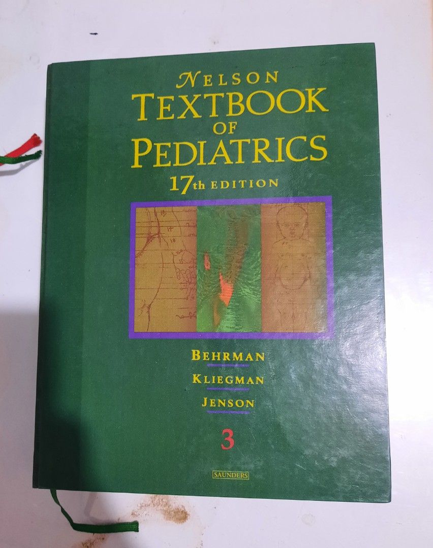 Nelson Textbook of Pediatrics 17e Kliegman Edisi 3 Second. Nelson ...