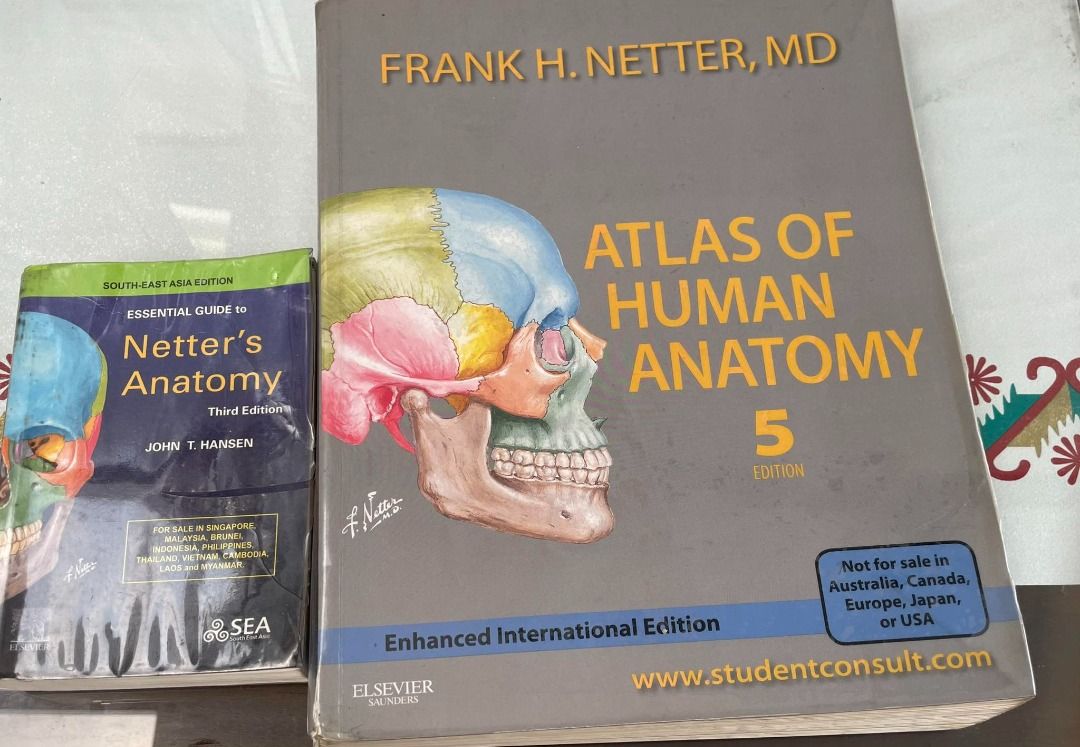 Netter's Atlas of Human Anatomy 5th Edition + Essential Guide to Netter ...