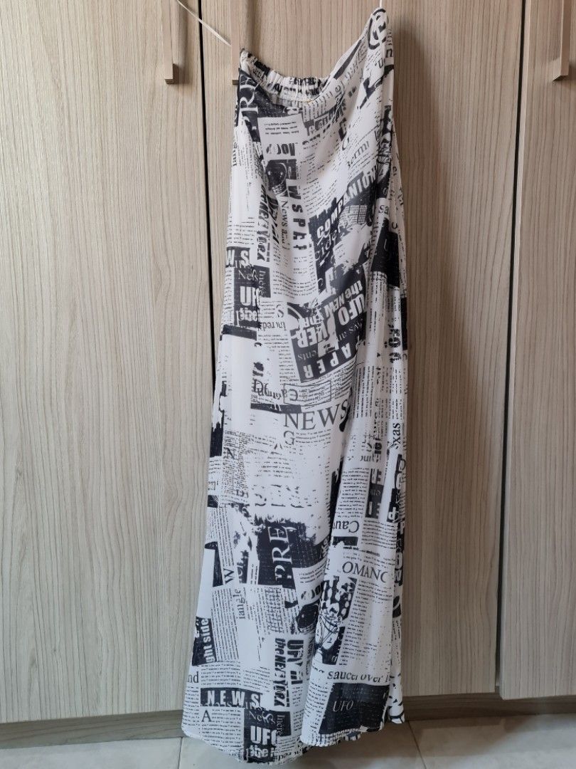 Newspaper skirt, Women's Fashion, Bottoms, Skirts on Carousell