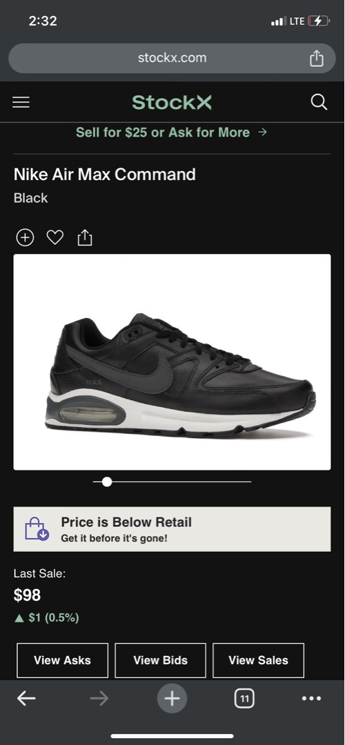 Nike Air Max Commando Black White, Men's Fashion, Footwear, Sneakers on ...