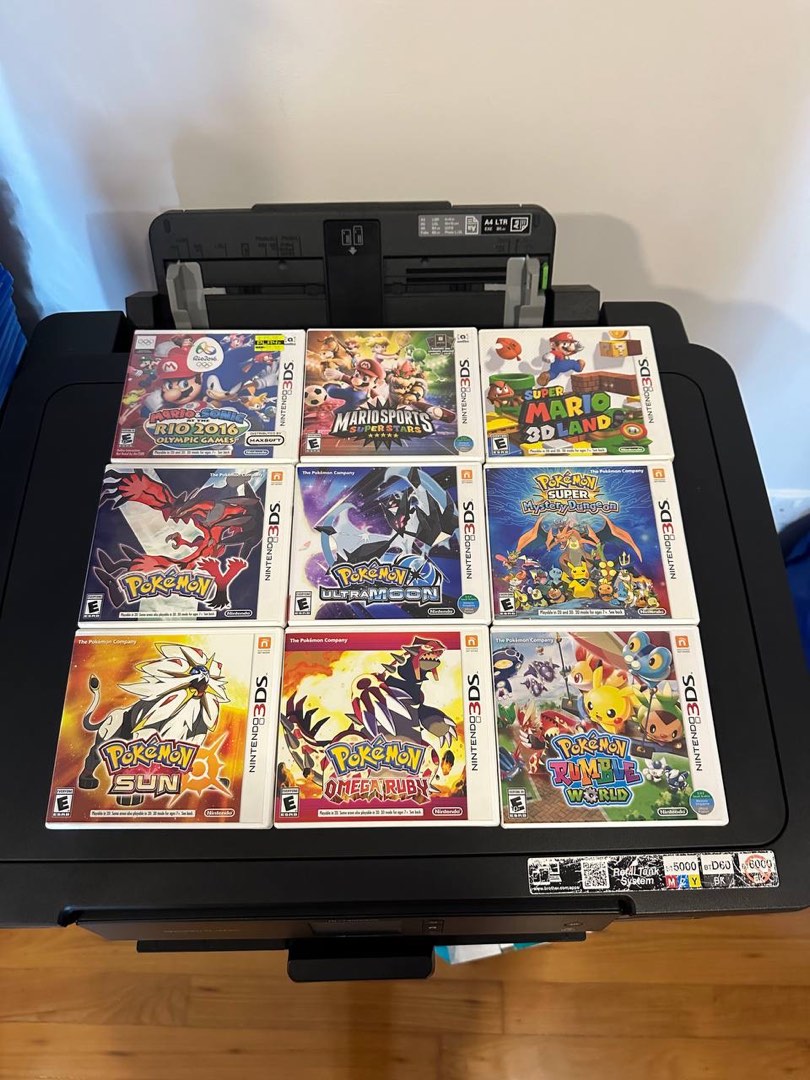 Nintendo 3DS game Mario & Sonic Rio 2016 / Mario Sports super stars ...