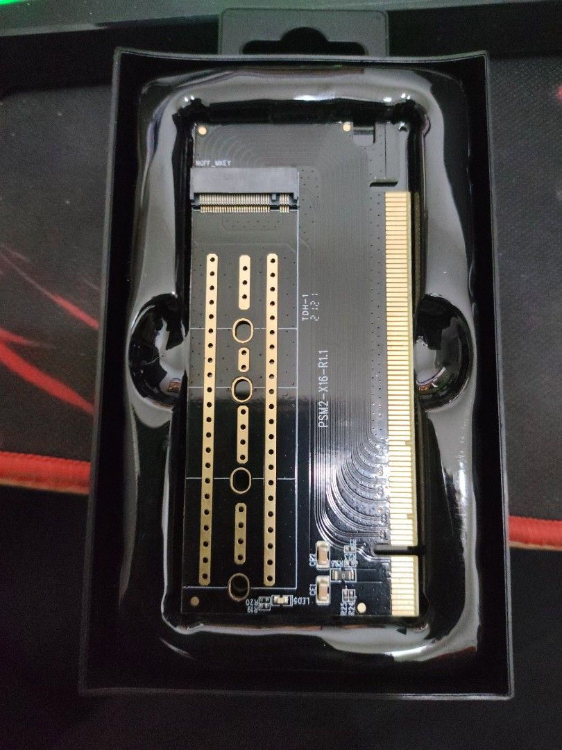 Orico PSM2-X16 NVMe expension card, Computers & Tech, Parts ...