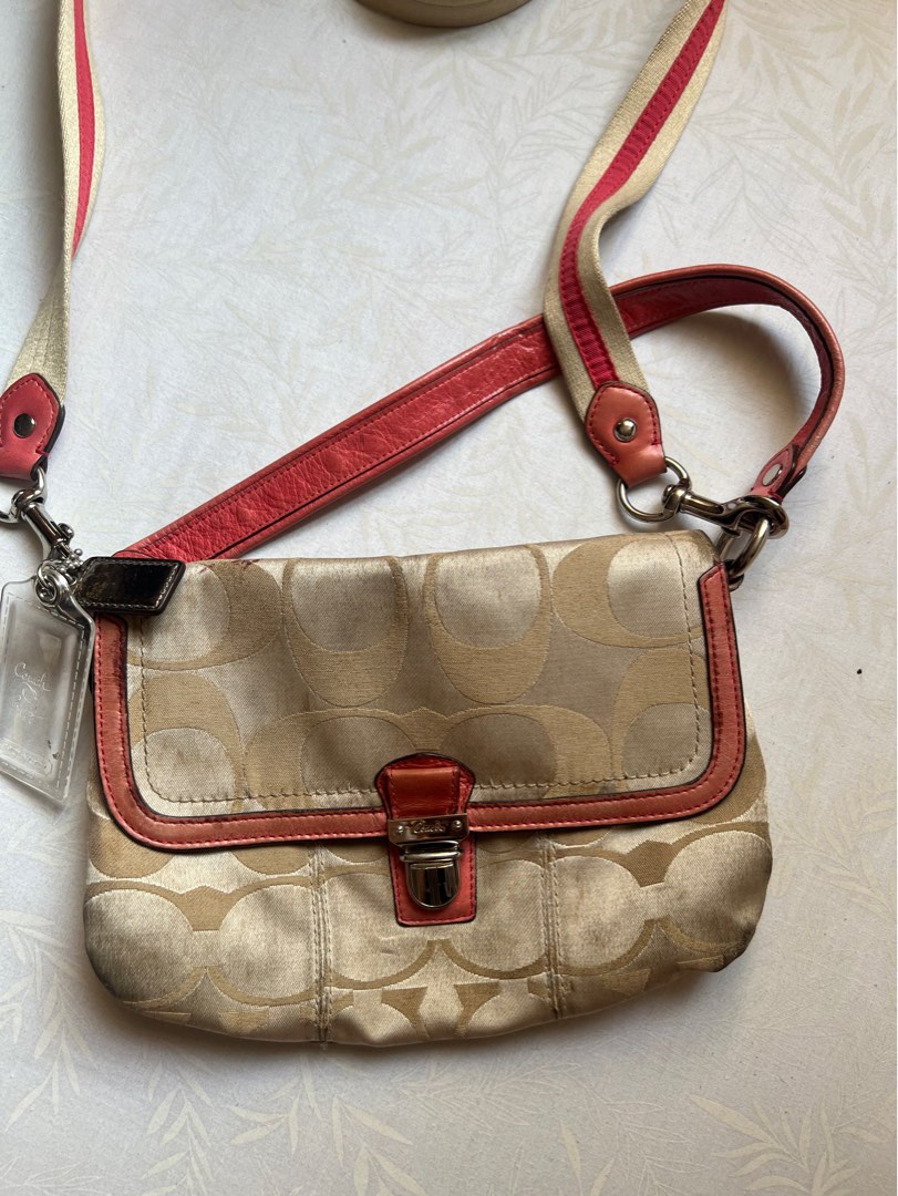 Original Coach collaboration coach x poppy two-way bag kili bag, Women ...