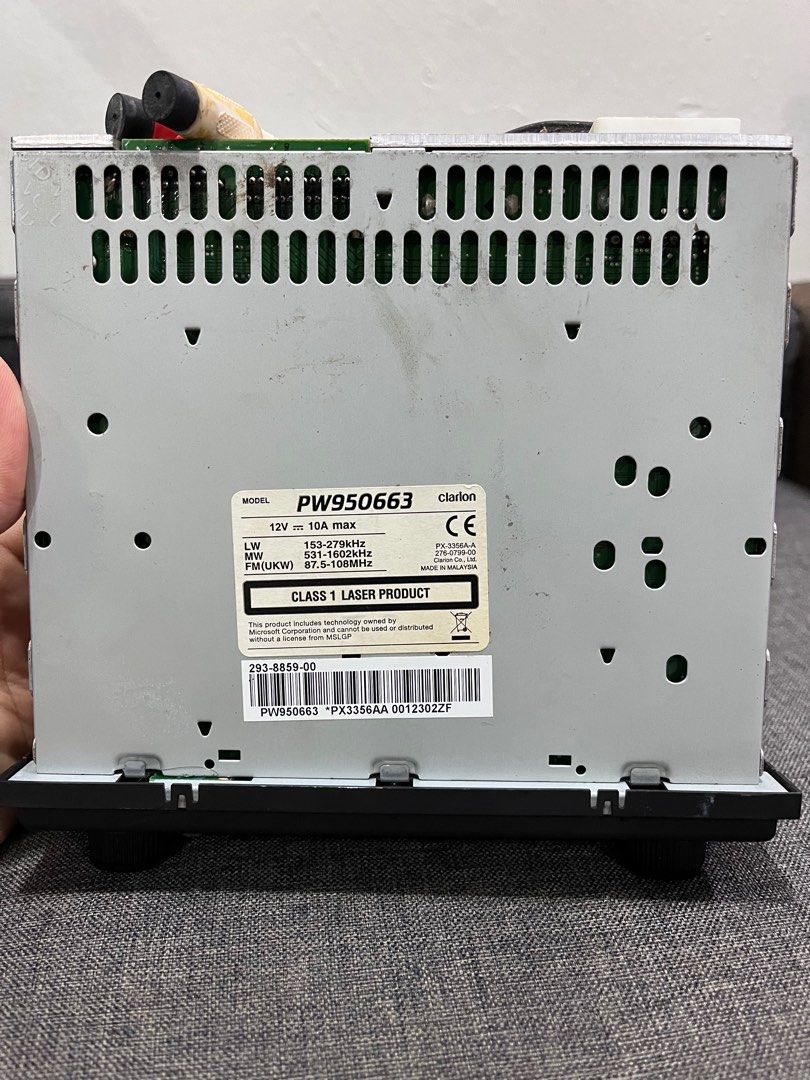 Original Proton Inspira Bluetooth CD Player, Auto Accessories on Carousell