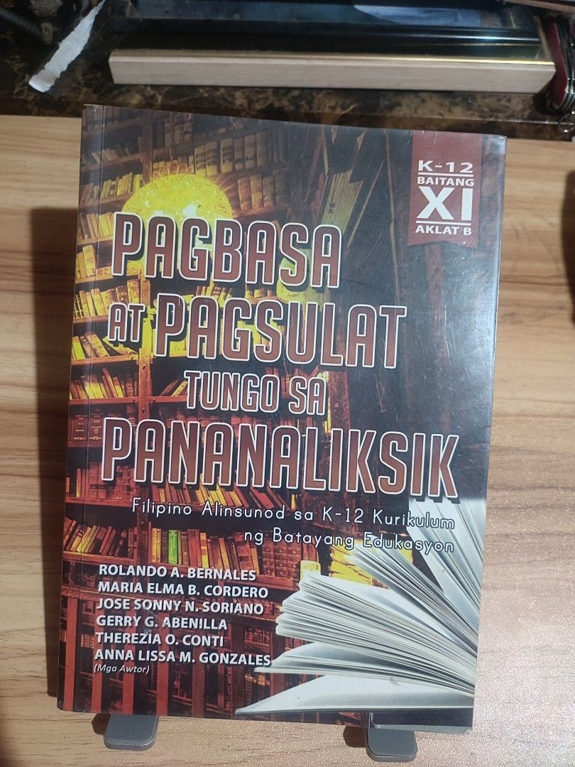Pagbasa at Pagsulat Tungo sa Pananaliksik Filipino Alinsunod sa K-12 ...