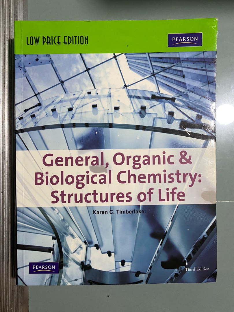 General, Organic & Biological Chemistry Structures of Life, Hobbies ...