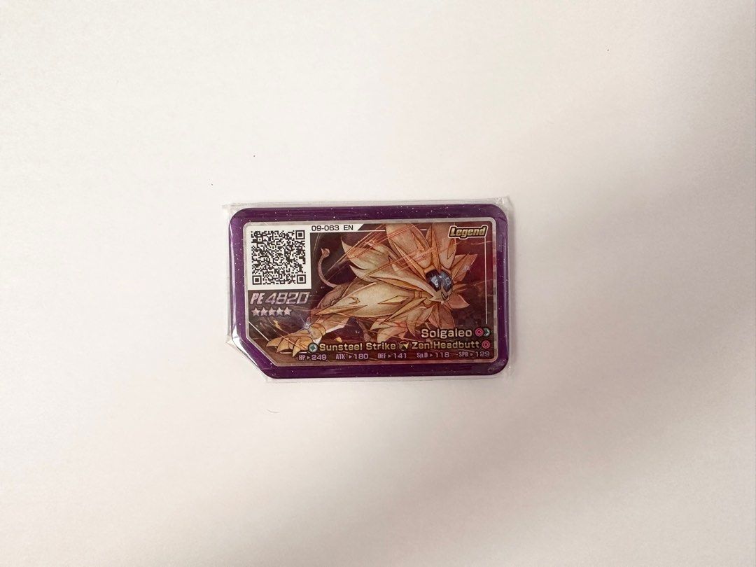 Pokemon Gaole Solgaleo, Video Gaming, Video Games, Others on Carousell